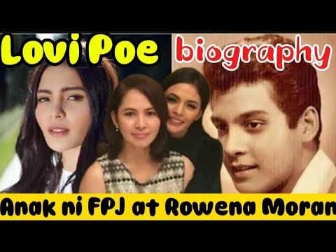 Kilalanin si LOVI POE ang anak ni DA KING FPJ at ROWENA MORAN - YouTube