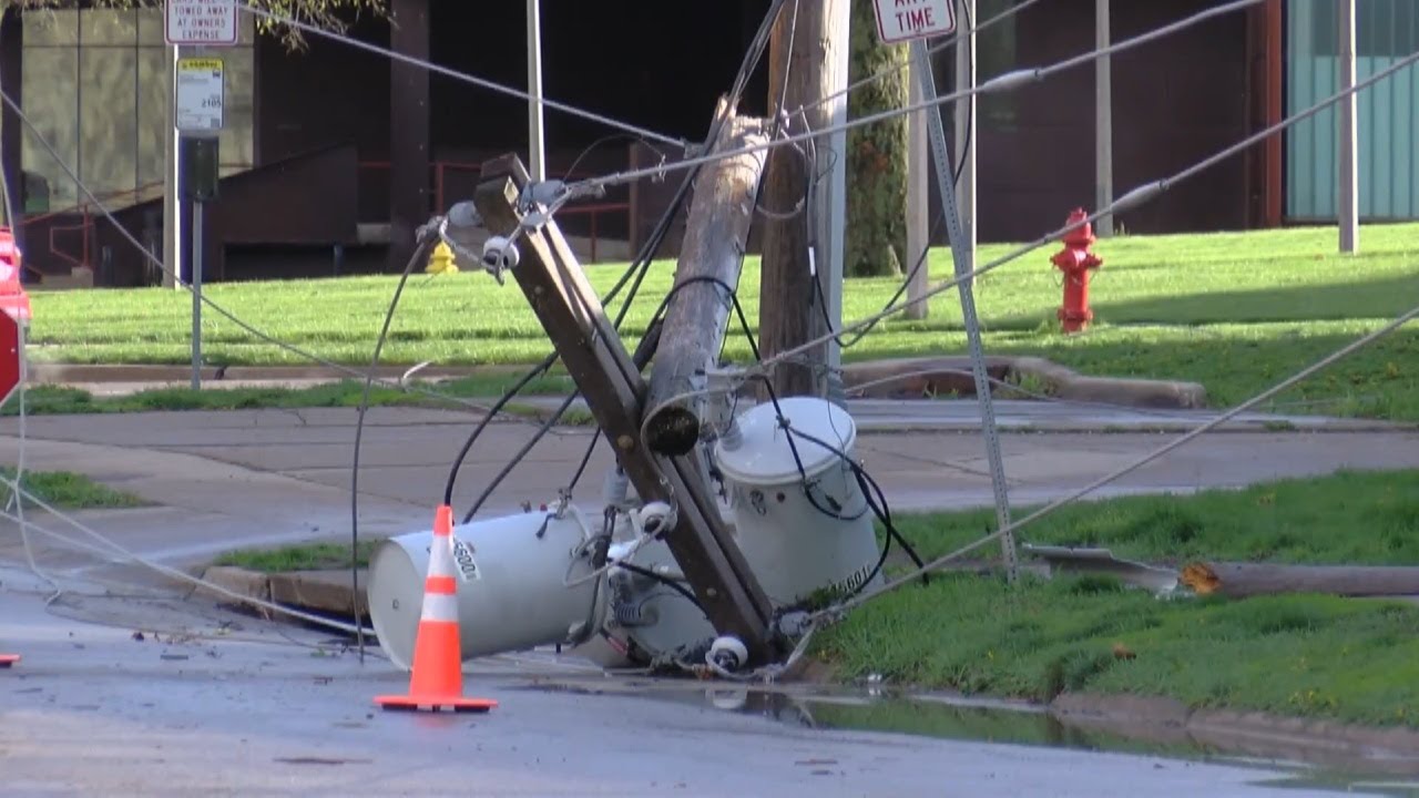 Power line repair and cleanup underway after powerful afternoon storms ...