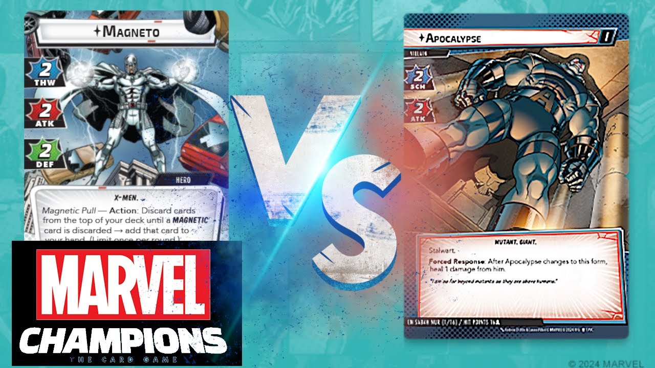 Marvel Champions Hero Spotlight: Magneto (Leadership) - YouTube