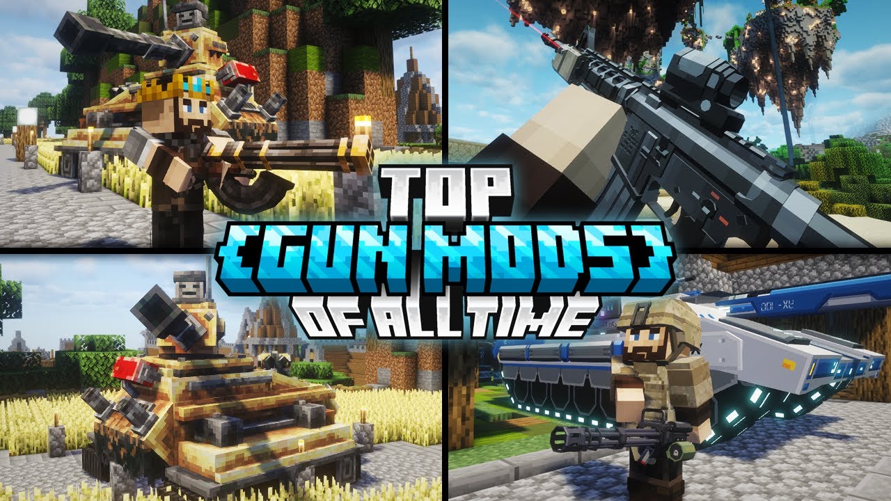 Top 10 Minecraft Gun Mods of All Time (Forge/NeoForge) - YouTube