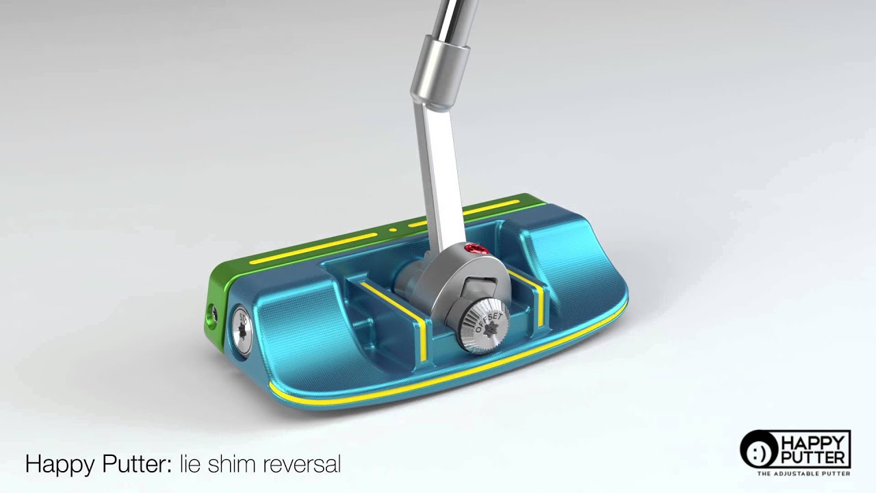 Happy Putter - How to change from Right Handed to Left handed (Blade ...