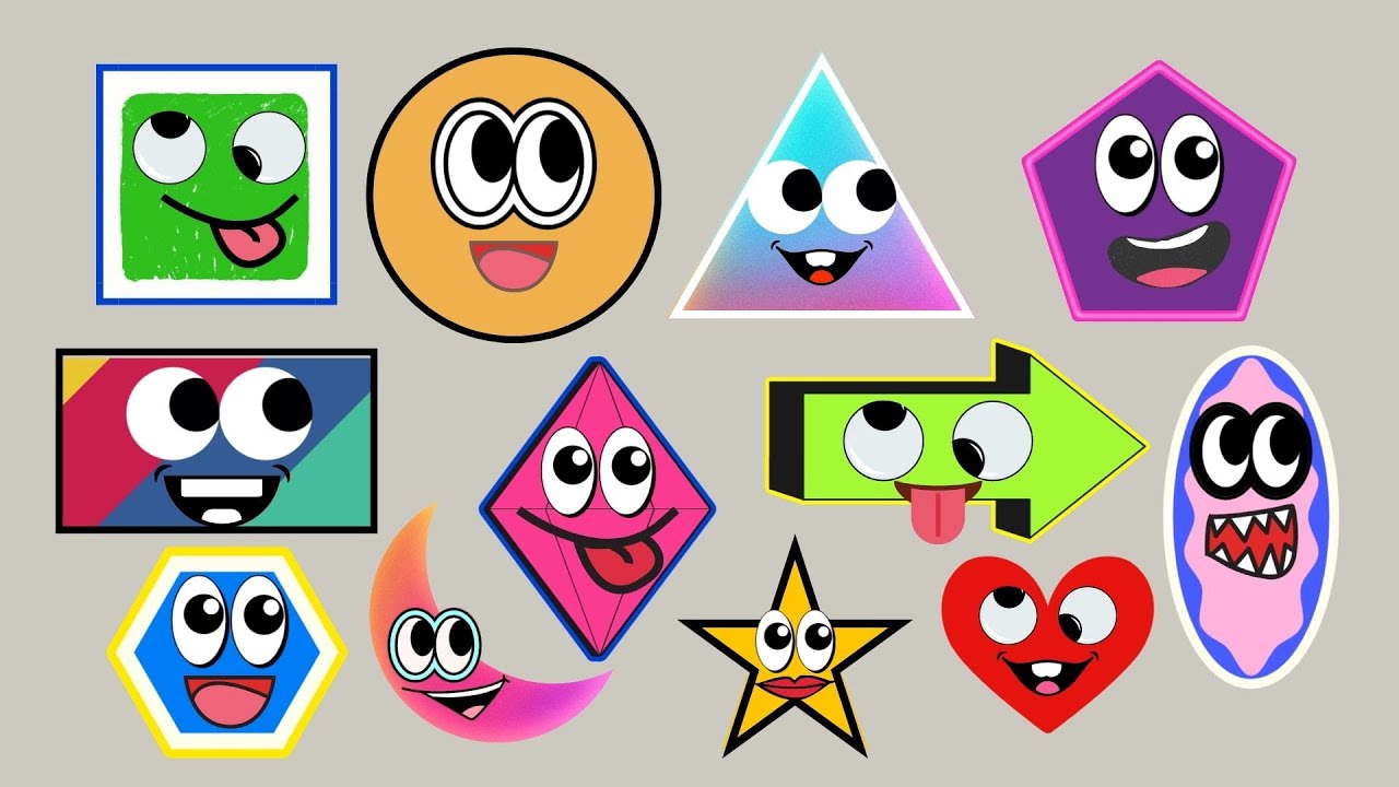 Learn Shape Song | Shapes Song Childrens Fun Learning | Educational ...