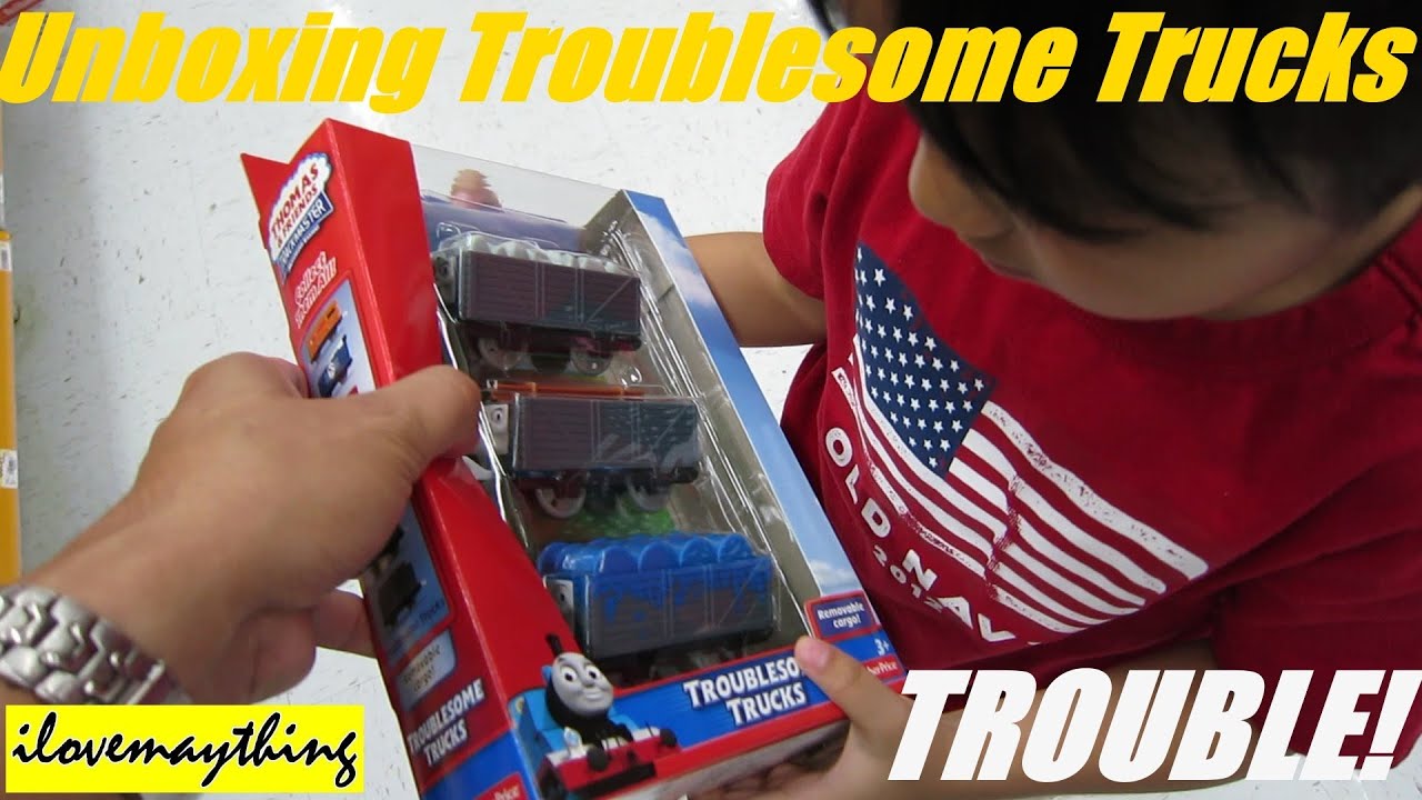 Thomas & Friends: Unboxing the Troublesome Trucks - Thomas Trackmaster ...