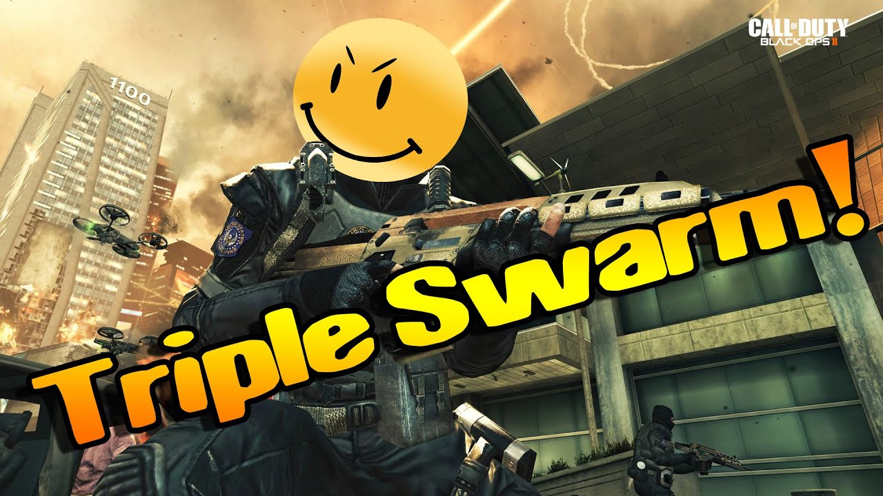 Triple Swarm-100 Bomb! [PC Call of Duty: Black Ops 2] - YouTube