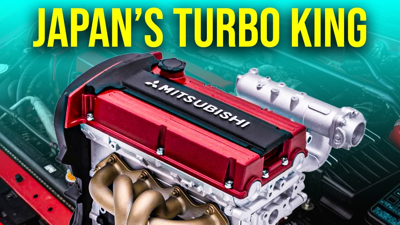How Mitsubishi's 4G63T Became Japan's Most Feared Turbo Engine - YouTube
