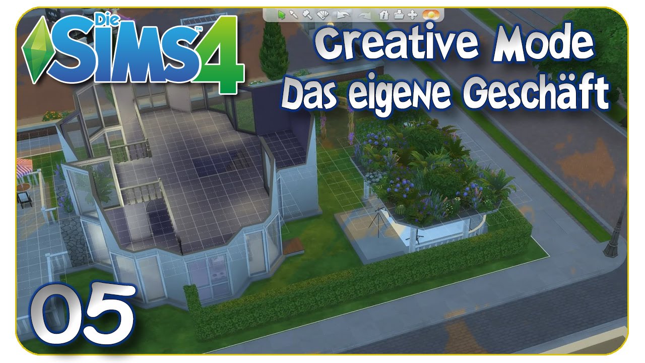 Die Sims 4 Creative Mode: Das eigene Geschäft #05 Ein Meer aus Blumen ...