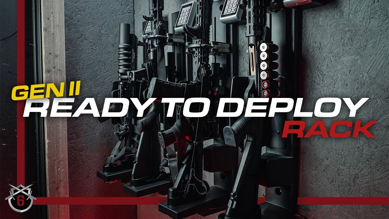 Covered 6 - Ready To Deploy Rifle Rack - YouTube