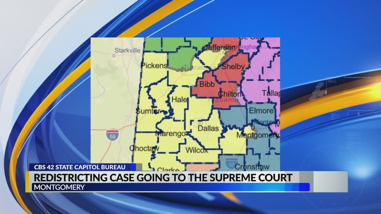 Redistricting case going to the Supreme Court - YouTube