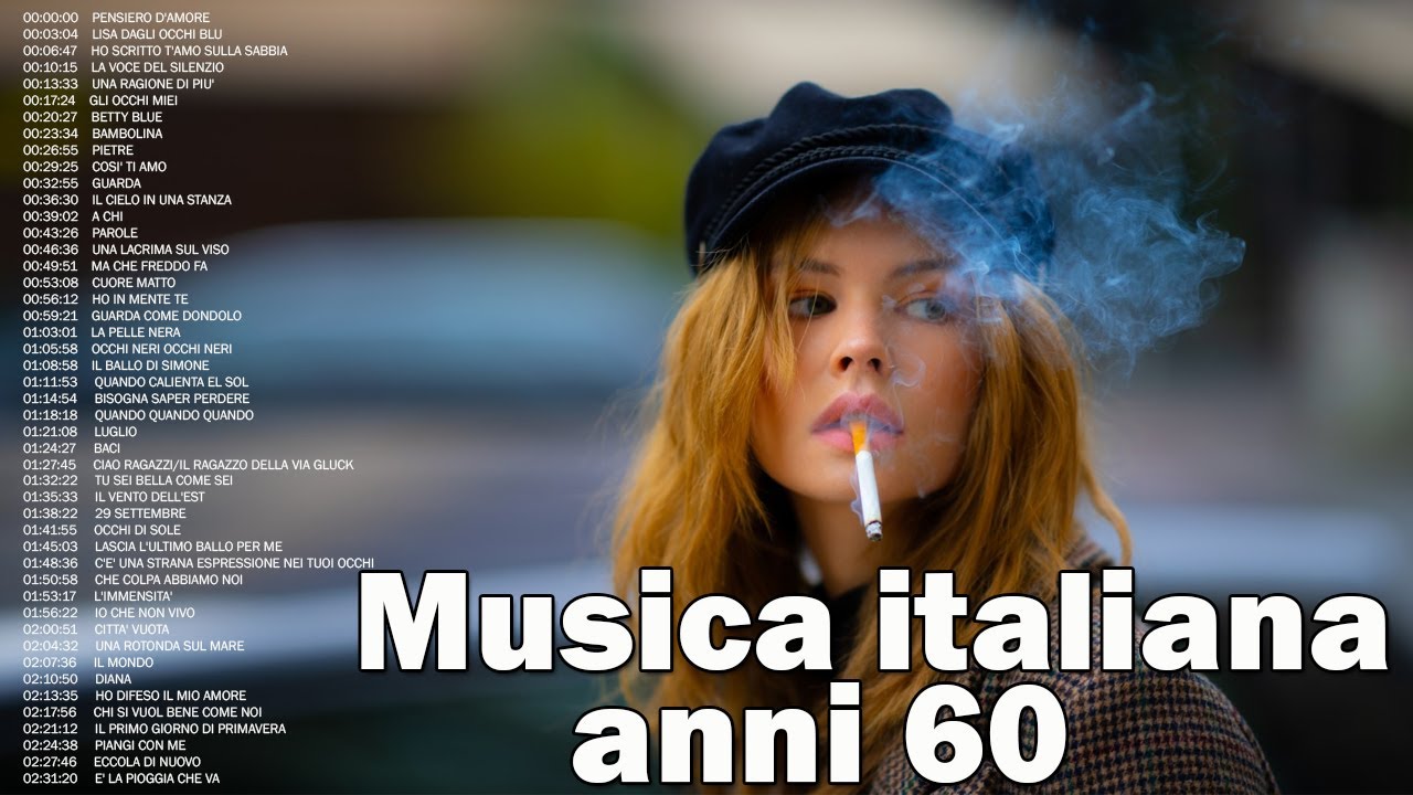 Musica italiana anni 60 (47 successi da ascoltare) Migliori Successi ...