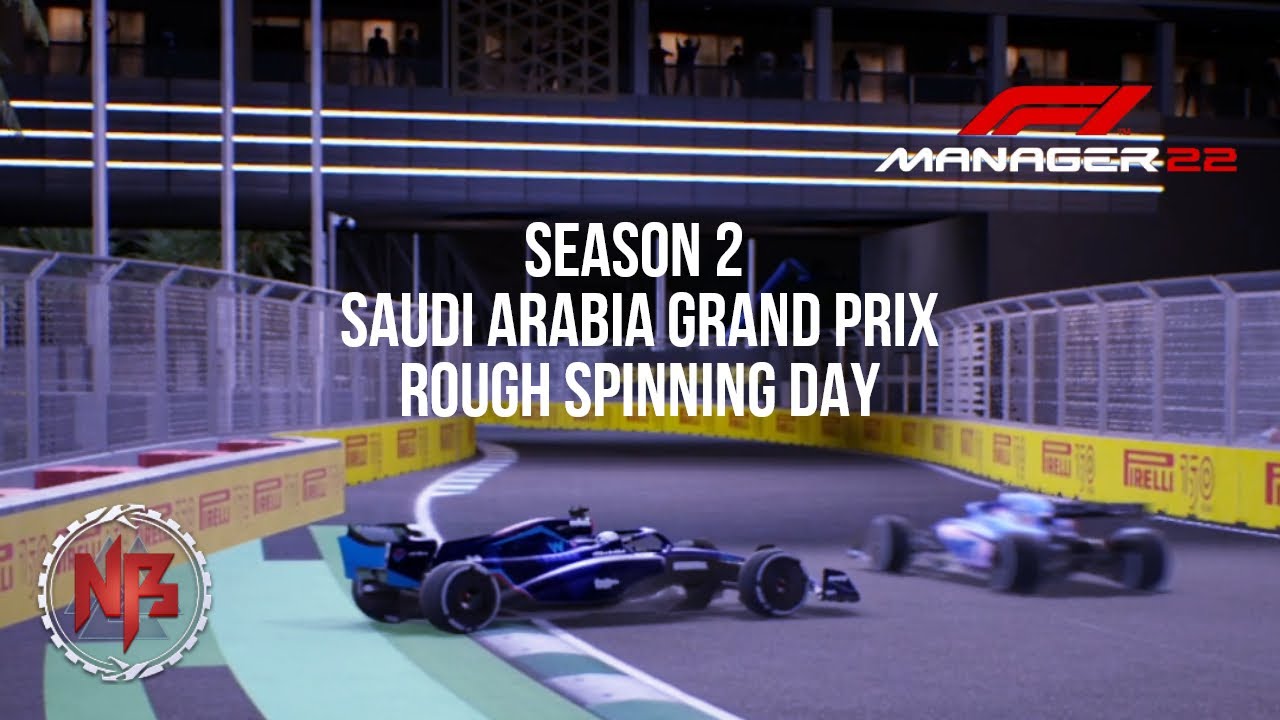 F1 Manager 2022 - Williams Speedrun - S2 - Saudi Arabia (Race 2) - YouTube
