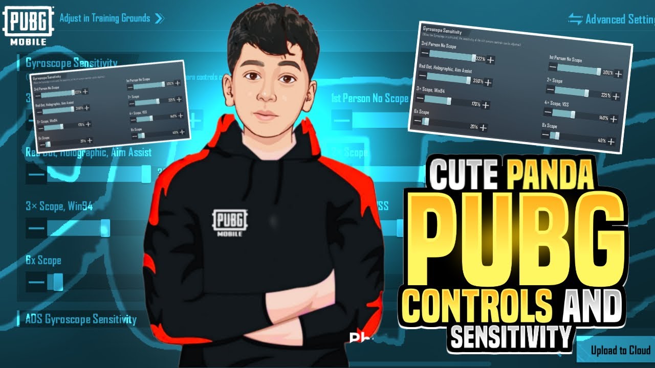 Cute Panda Pubg-M Controls And Sensitivity | Cute Panda | PUBG MOBILE ...