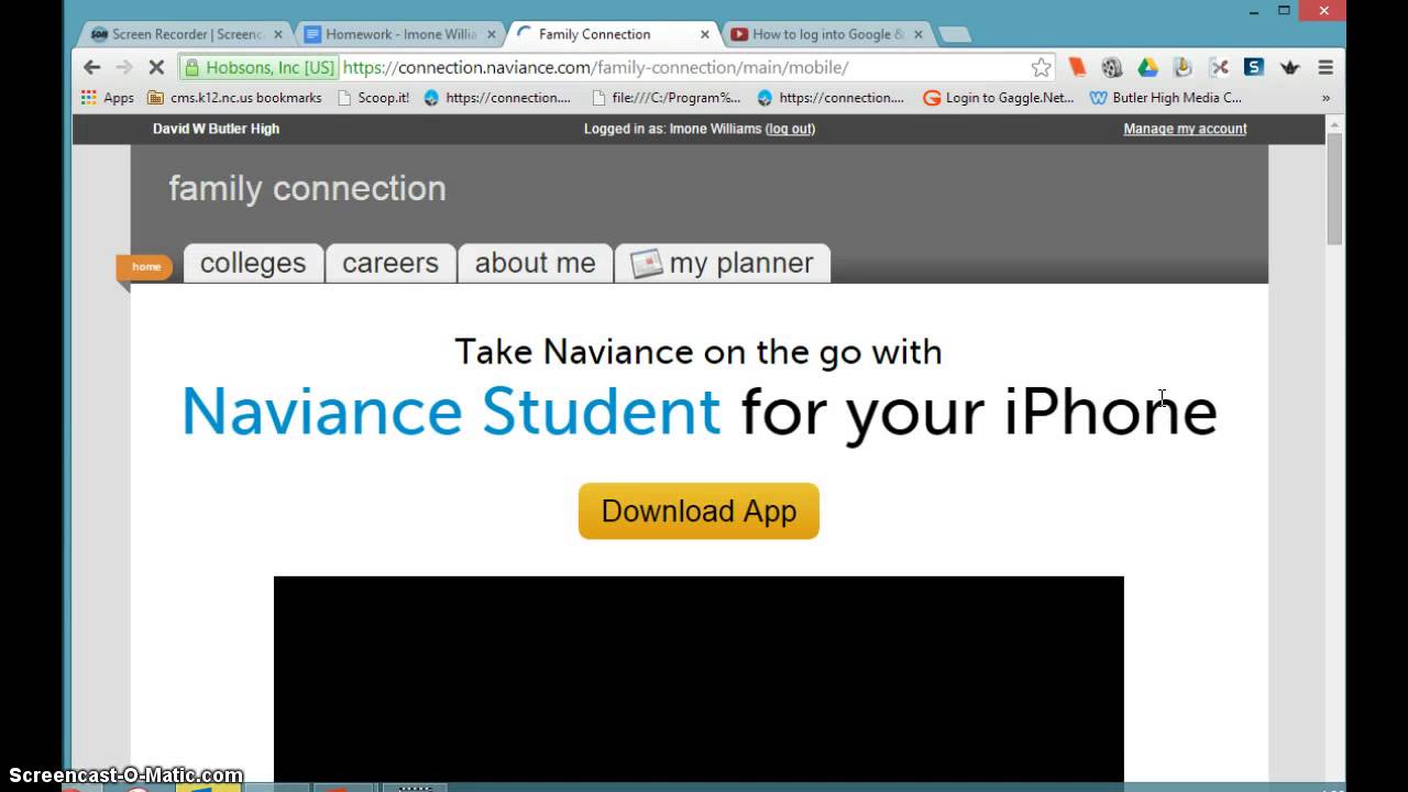 How to Download Naviance App on Smart Phone - YouTube