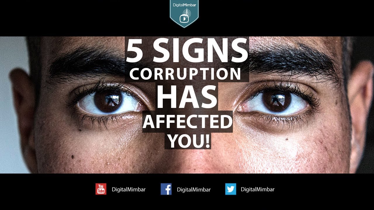 5 Signs Corruption has Affected you! - YouTube