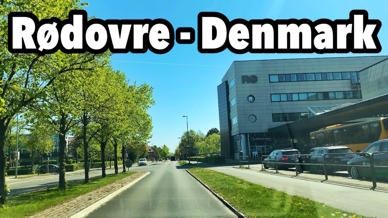 Rødovre City - Driving in Denmark - 4k UHD 60fps - YouTube