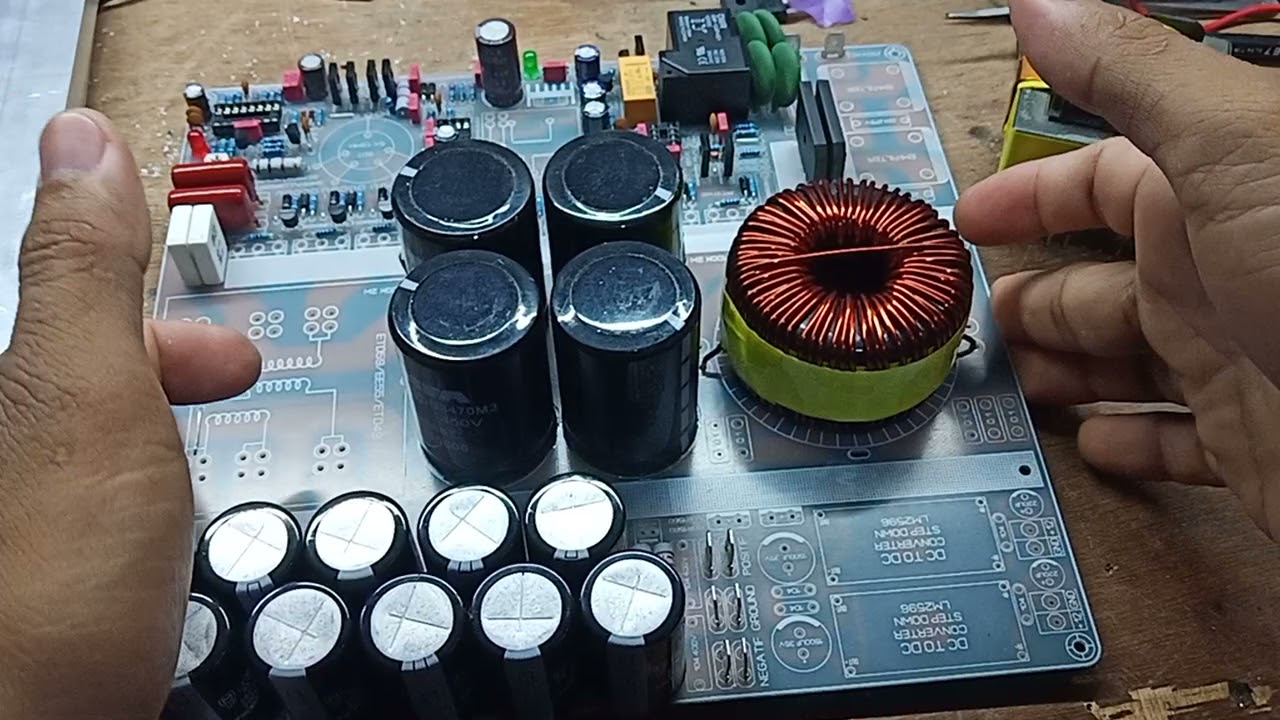 Trial Smps PFC 6000w Lay-out Mas Bagus M - YouTube