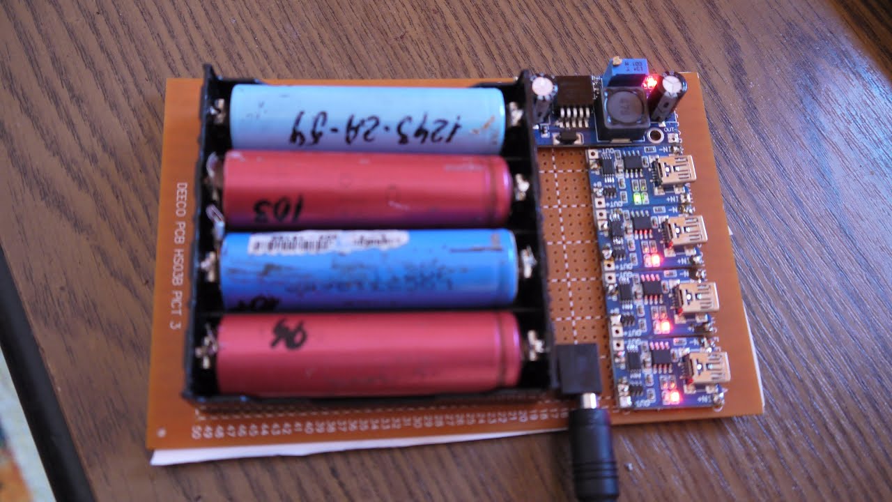 How to DIY Li-ion 18650 charger from any power supply 6-30V - YouTube