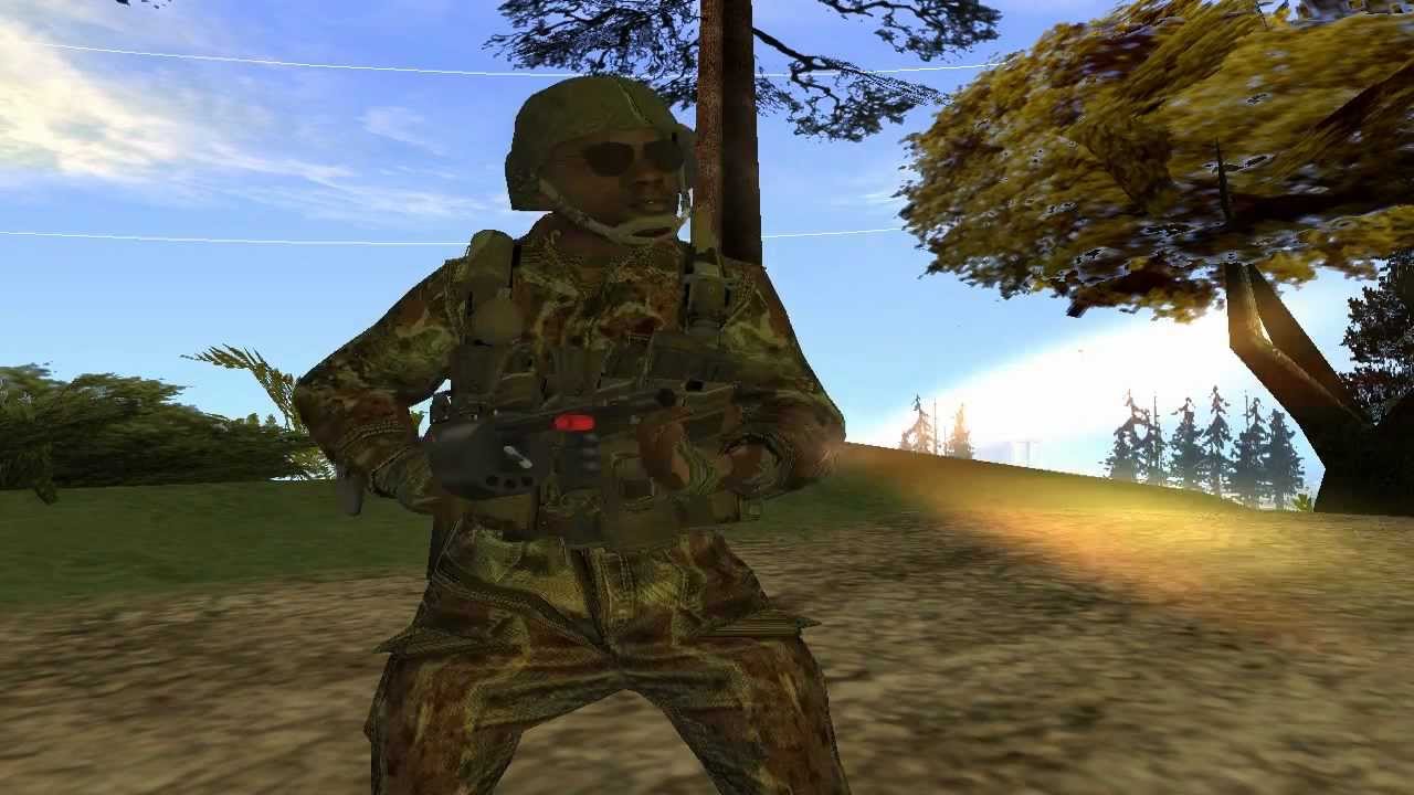 GTA SA │Striker Eotech Sight + Skin - YouTube