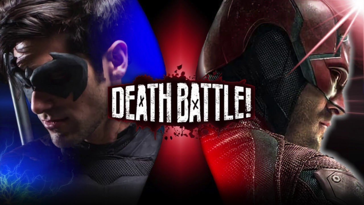 Death battle Nightwing vs Daredevil Review (12 days of death) - YouTube