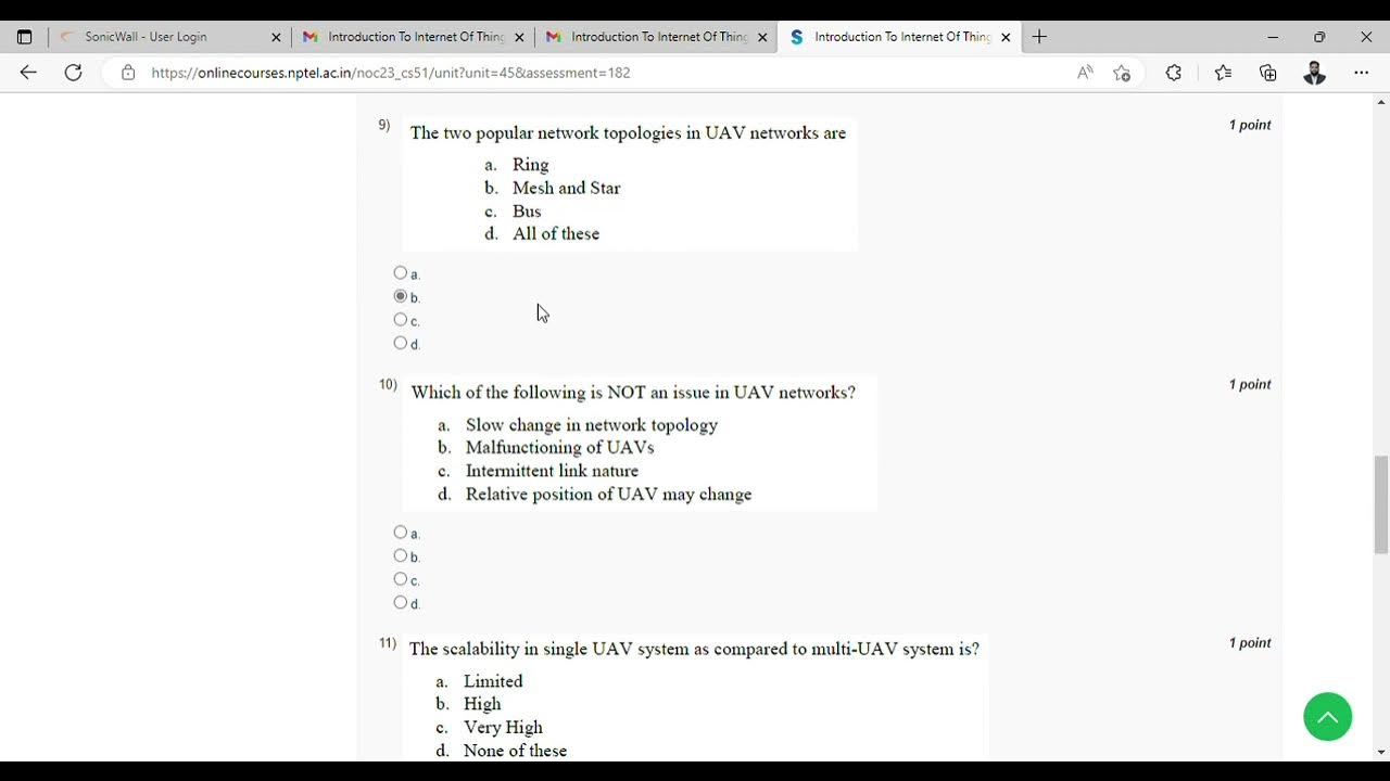 Introduction To Internet Of Things | NPTEL | Assignment 4 | Week 4 - 2023 - YouTube