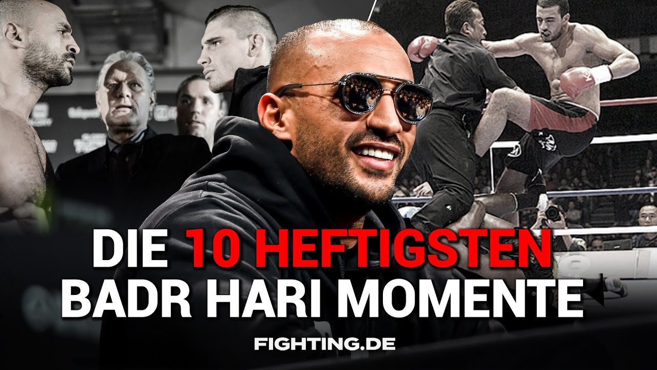 BADR HARI: Seine heftigsten Aktionen | Der Bad Boy des Kickboxens | Glory | K-1 - Fighting - YouTube