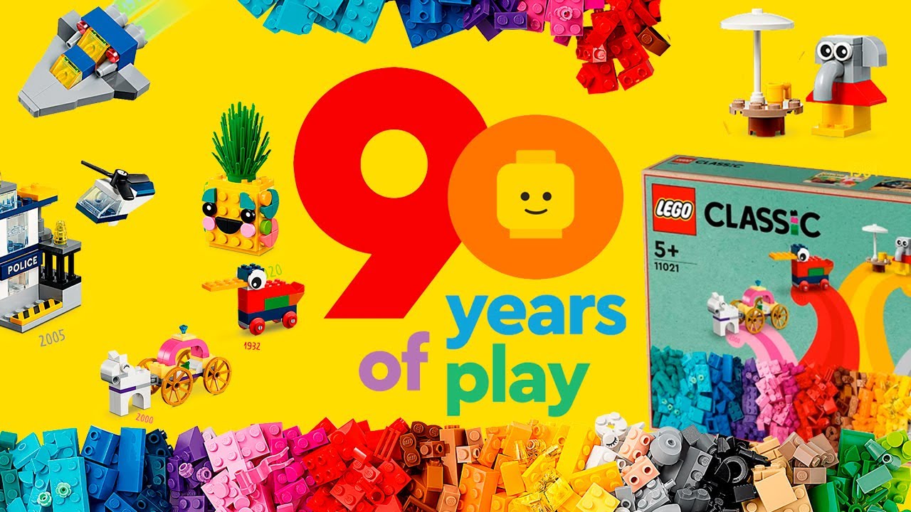 LEGO 90 YEARS ANNIVERSARY SET | CLASSIC | Set LEGO Classic 90 Años de ...