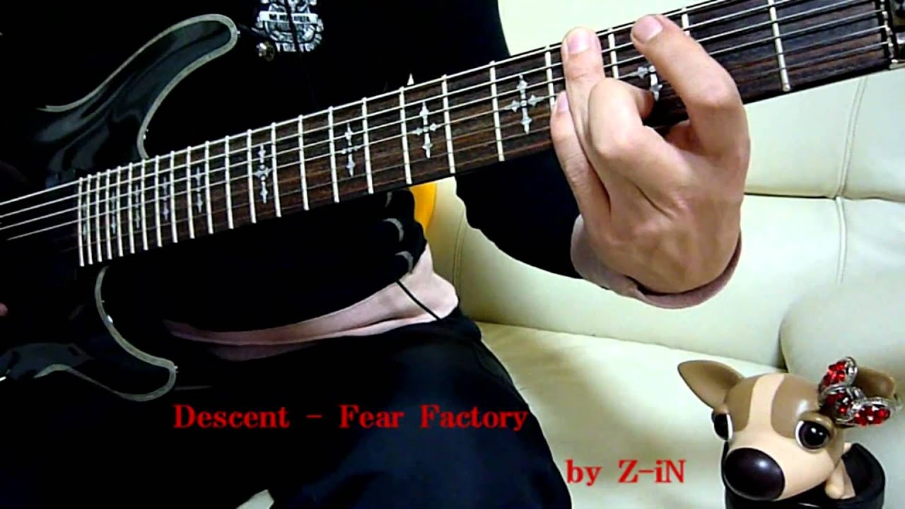 Fear Factory - Descent - guitar cover by Z-iN - YouTube