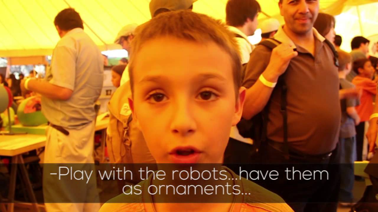 Children making robots for 3D printing - YouTube