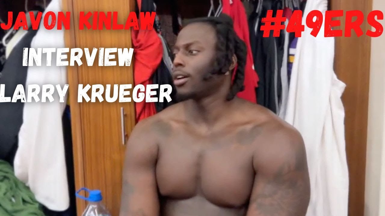 Javon Kinlaw Interview - Larry Krueger #49ers Dec 29 2022 - YouTube