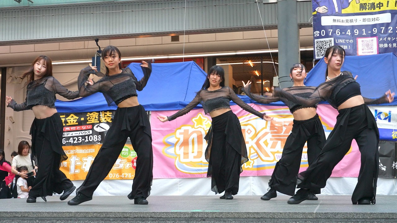 【4K60P】 Dance studio LOOP ③ @ わんぱく祭り グランドプラザ 2024/06/16 - YouTube