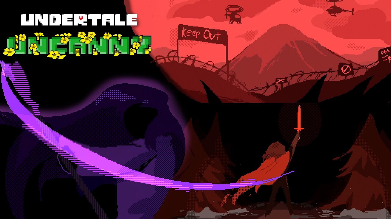 UNDERTALE: UNCANNY - Intro & Main Menu - YouTube