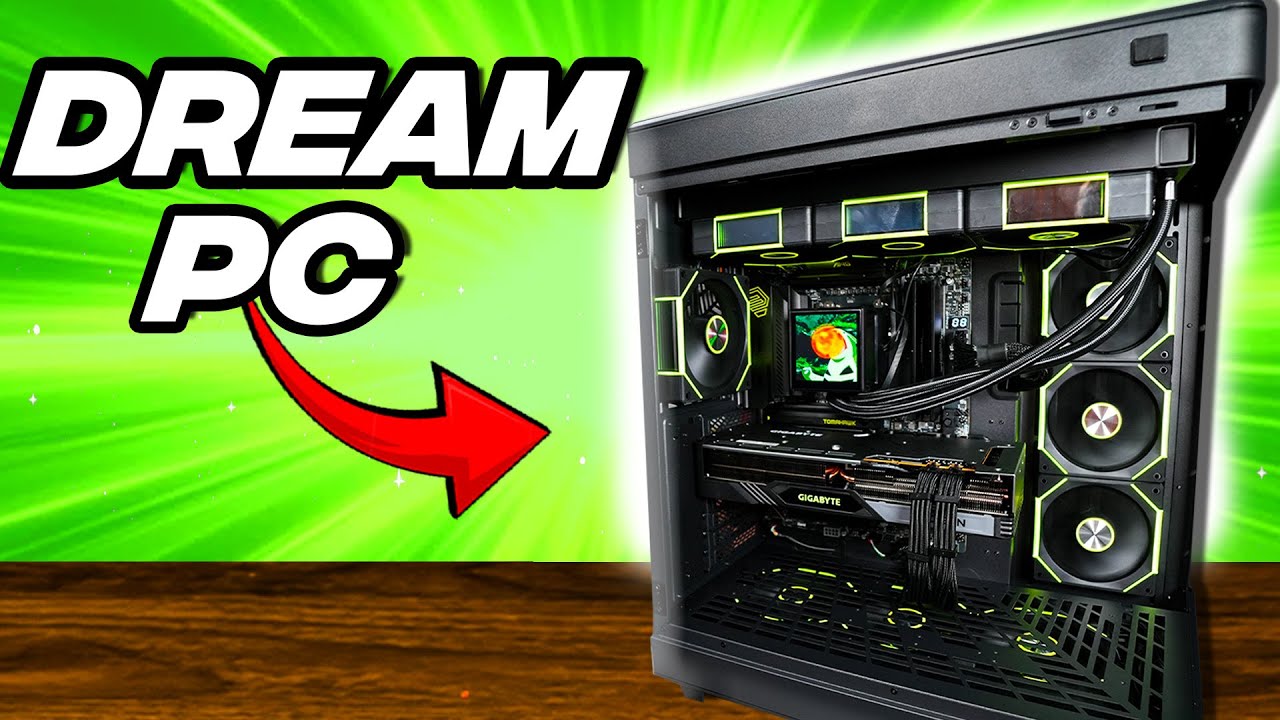 Building A Dream Gaming PC For A Follower (Ryzen 7700x + 7800XT) - YouTube