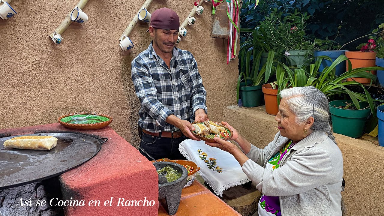 Les Presento A Mi Hijo Me Invitó A Comer Así se Cocina en el Rancho ...