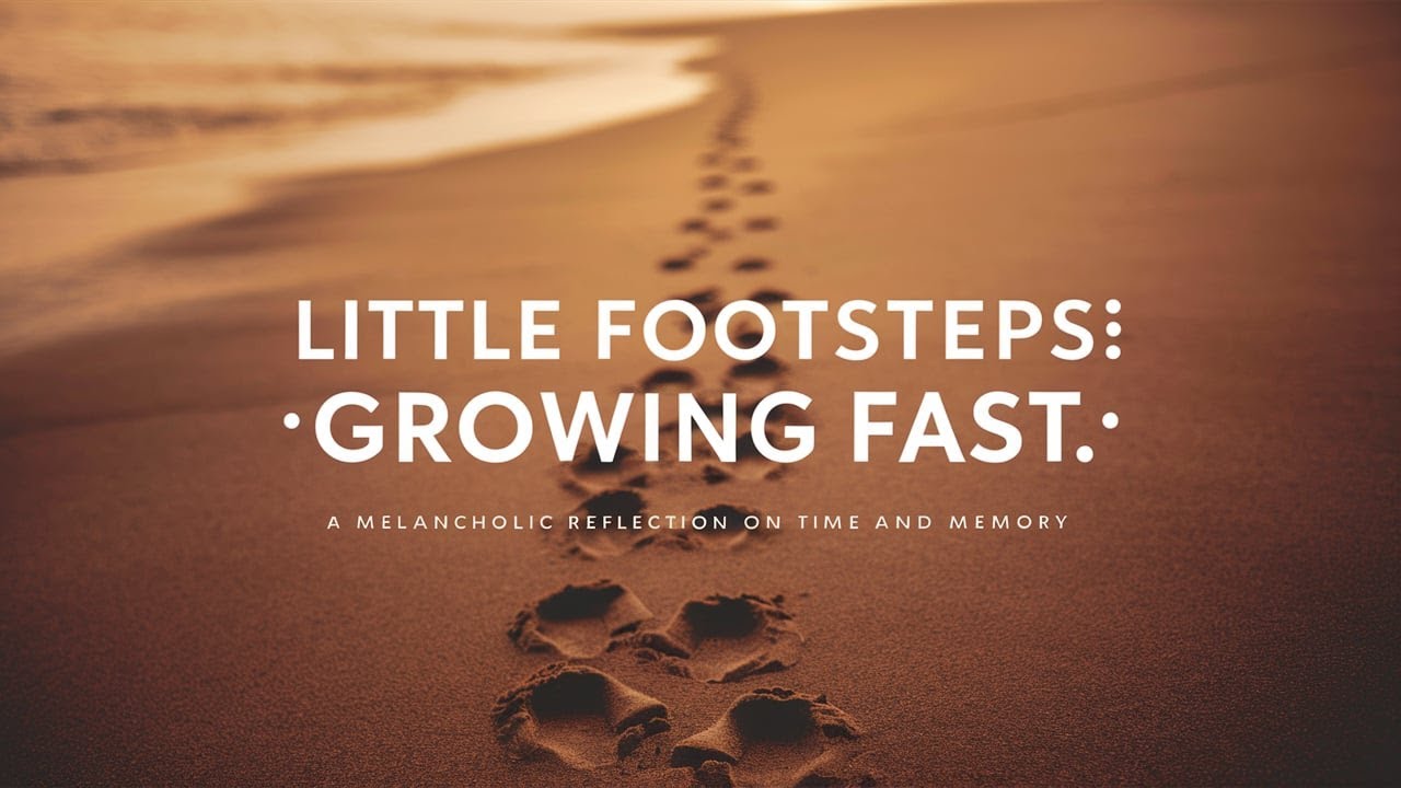 Little Footsteps Growing Fast A Melancholic Reflection on Time and ...