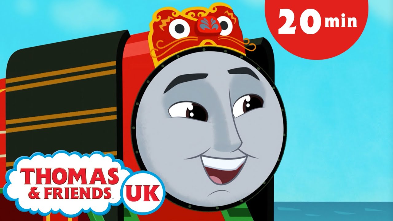 Thomas & Friends UK - All Engines Go Shorts | The Tiger Train + more ...