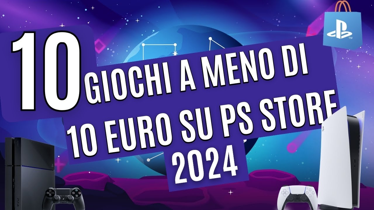 10 GIOCHI A MENO DI 10 EURO PER PS4 - PS5 / sconti febbraio 2024 ...