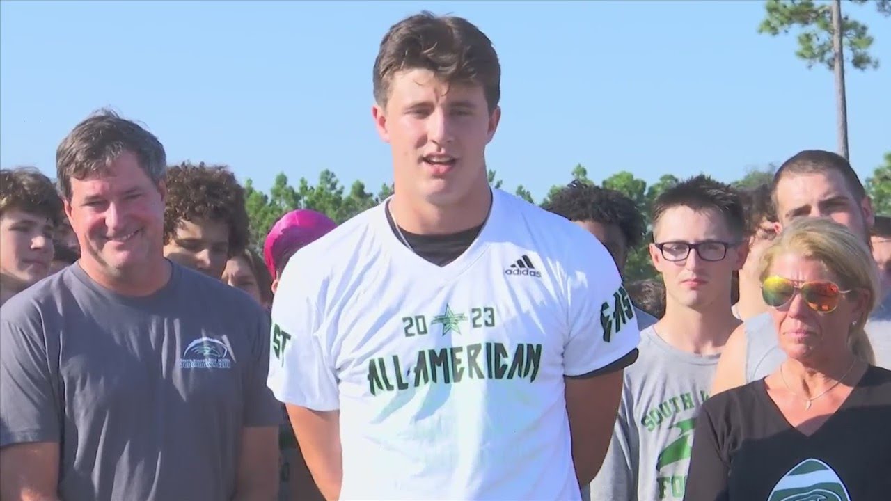 South Walton's Spurlin recognized as All-American - YouTube
