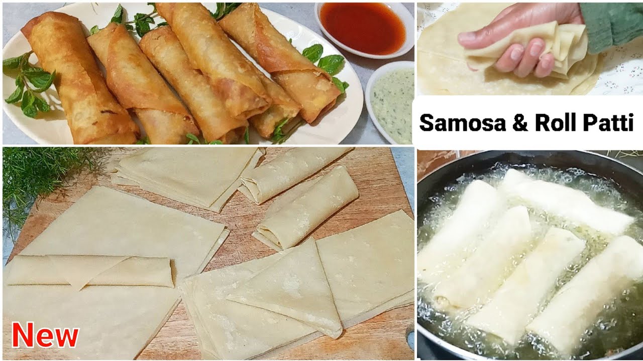 2 Minutes Samosa & Roll Patti Recipe | Ramzan Special Recipes | New ...