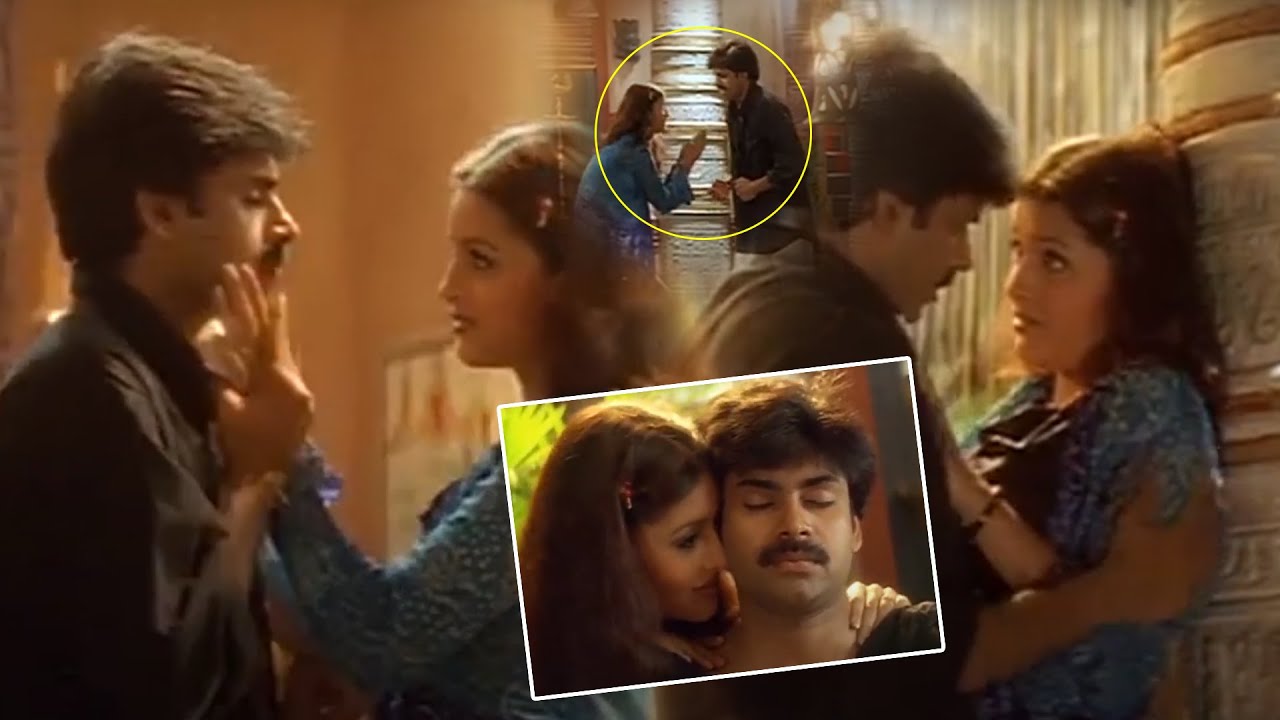 Badri Movie Renu Desai And Pawan Kalyan Passionate Scene || Telugu ...