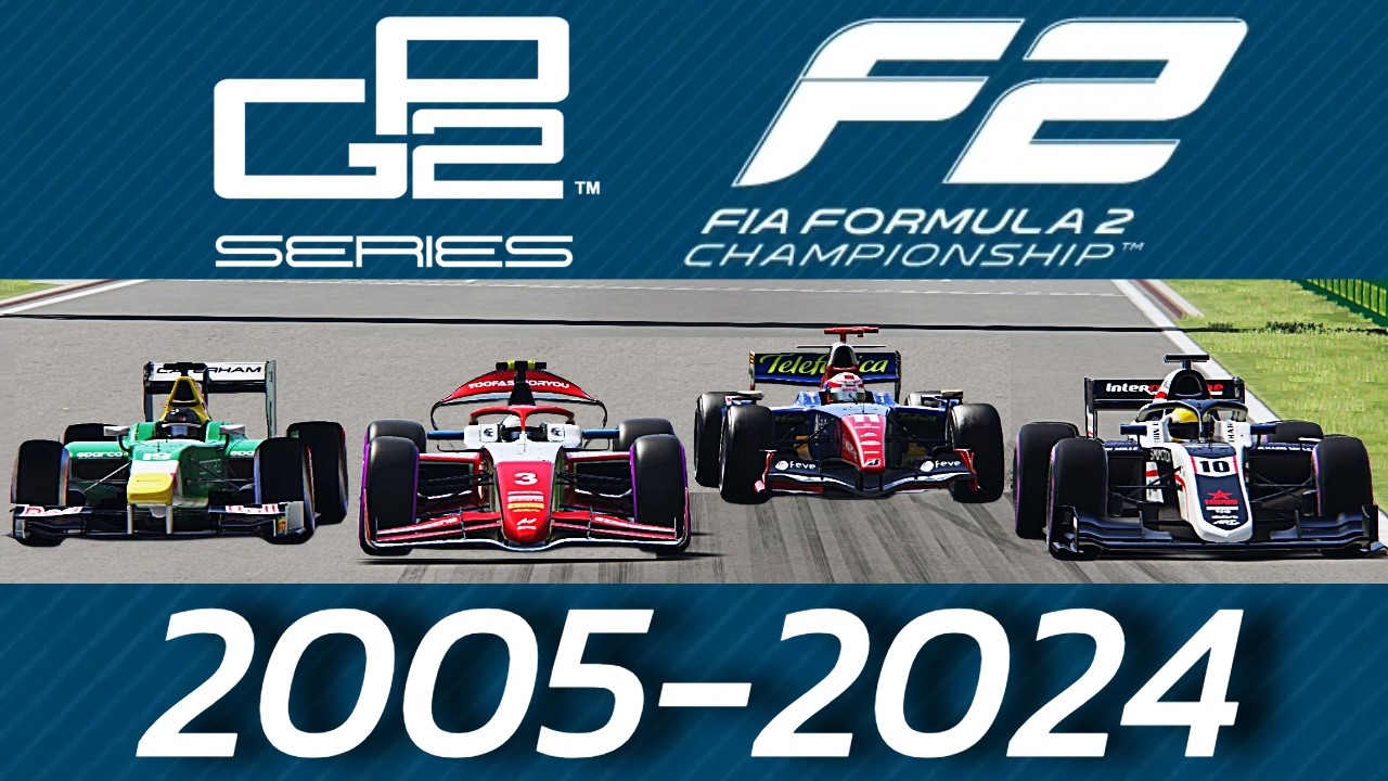 FORMULA 2/GP2 Speed Evolution (2005-2024) - YouTube