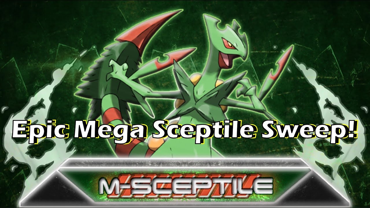 Epic Mega Sceptile Sweep! - Pokemon Showdown Sweeps - YouTube