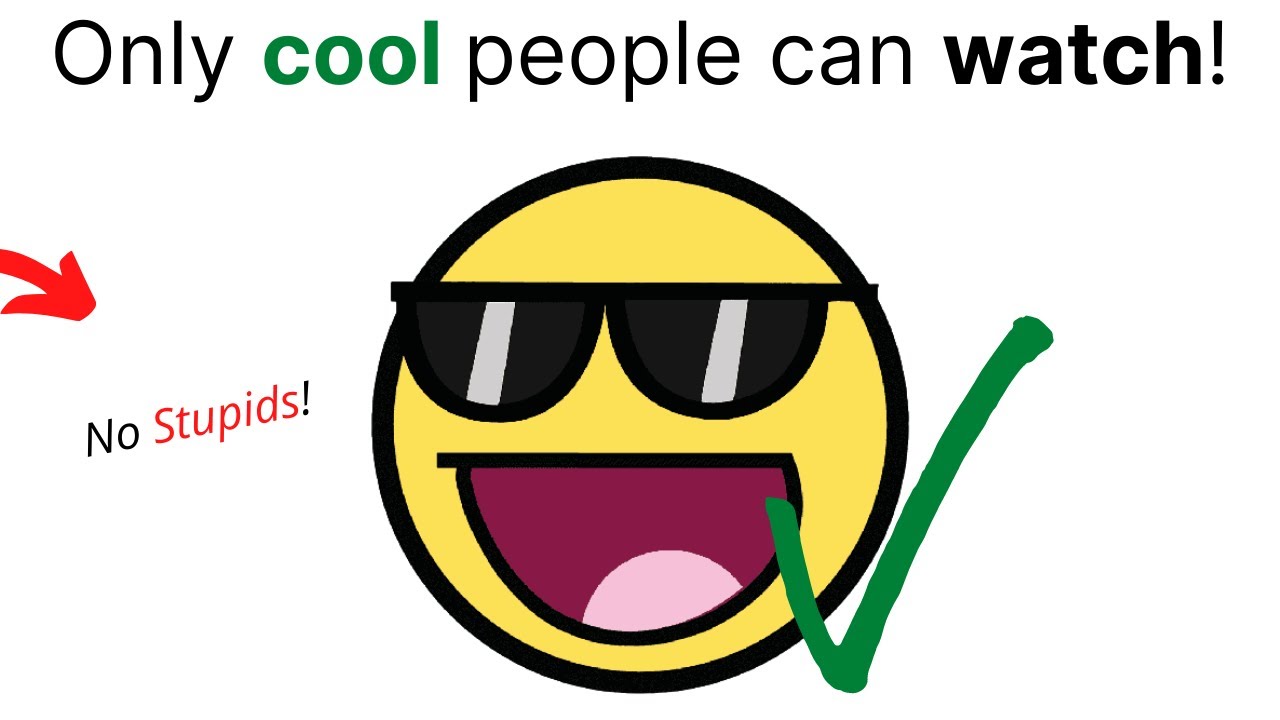 Only cool people can watch this! - YouTube