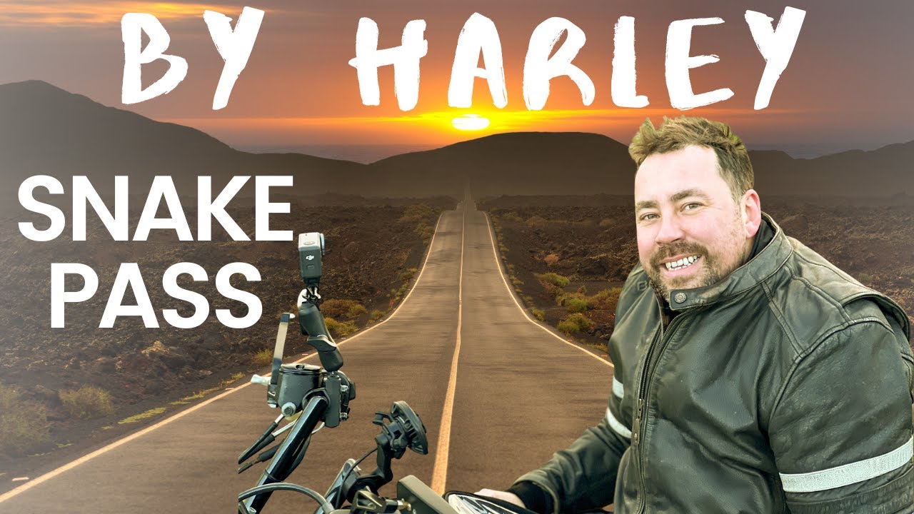 Snake Pass: An AMAZING Day Riding A Harley Davidson Sportster! - YouTube