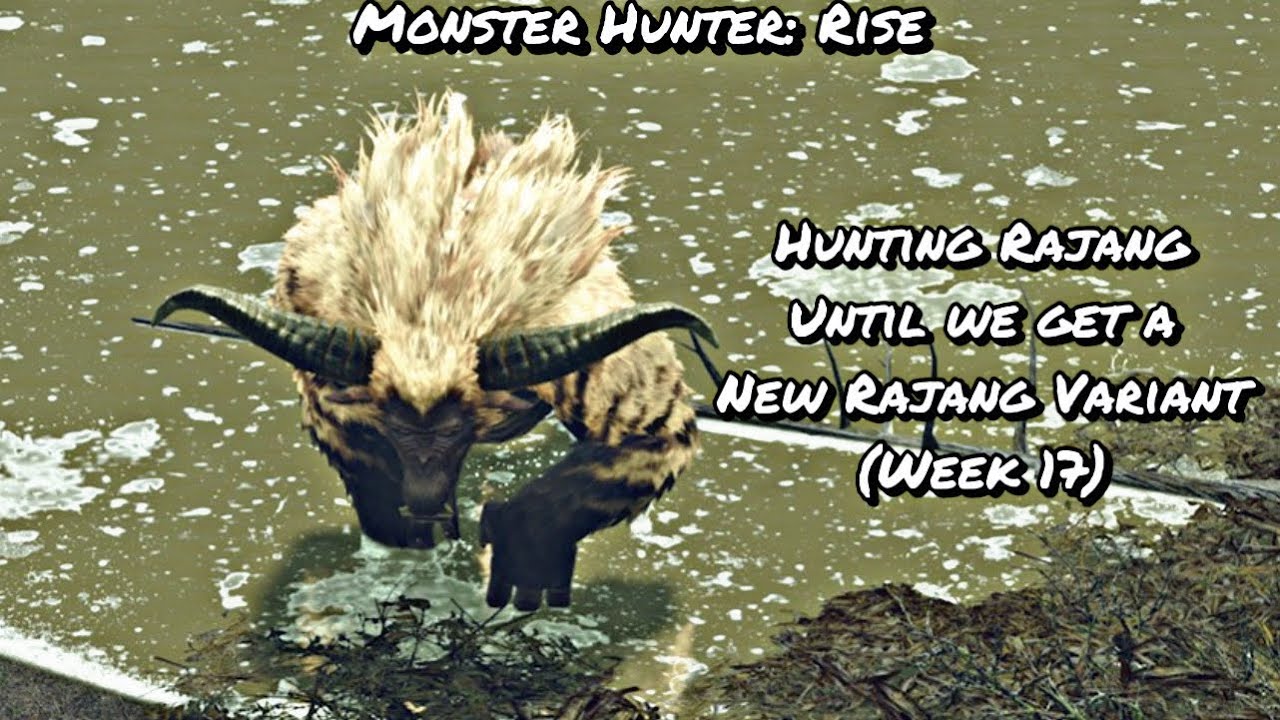 Hunting Rajang Every Week Until We Get A New Rajang Variant (Week 17 ...