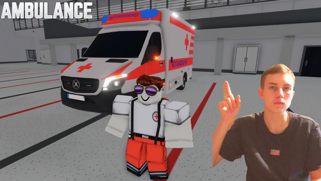 IK WERK BIJ DE AMBULANCE IN ROBLOX🚑🚨 - YouTube