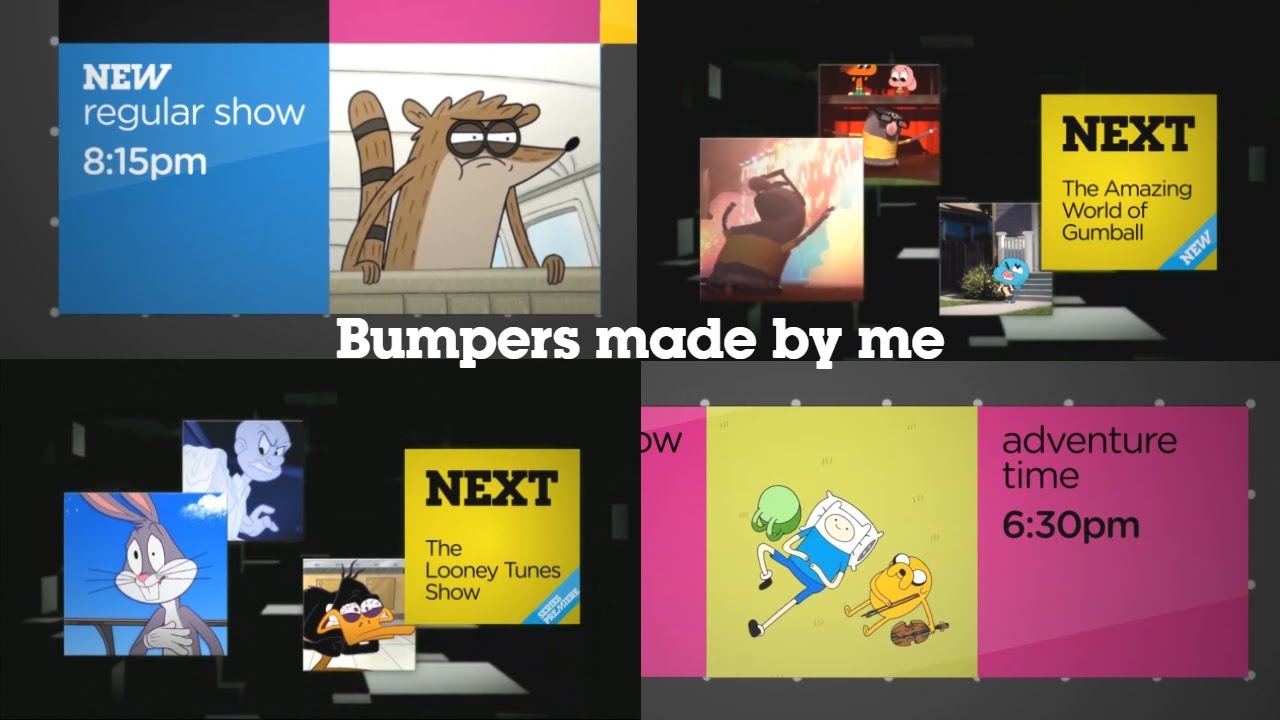 Cartoon Network Bumpers made by me - YouTube