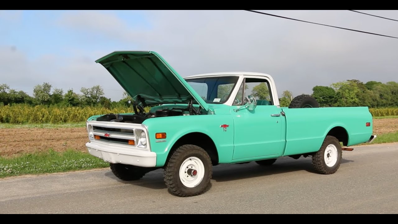 1968 Chevrolet C10 4x4 Pickup For Sale~Farm Truck~Very Rare~Ready to ...