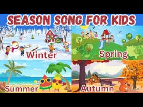 Seasons Song l Learn About The Seasons With Kids #babyvideos # ...