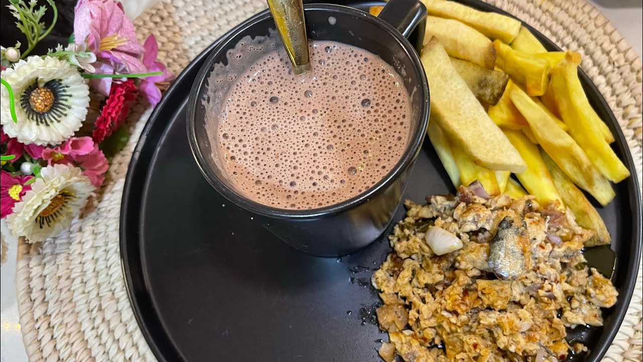 QUICK TYPICAL NIGERIAN CHIPS FOR BREAKFAST - YouTube