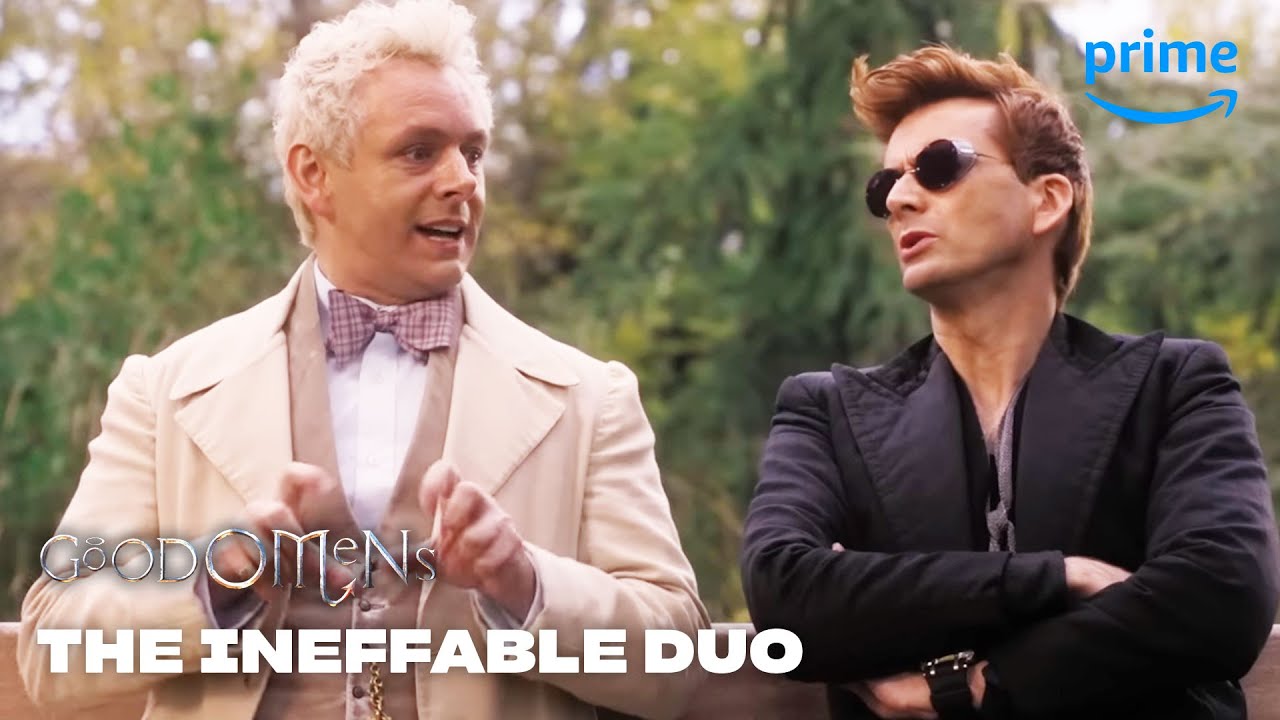 Best of Crowley and Aziraphale | Good Omens | Prime Video - YouTube