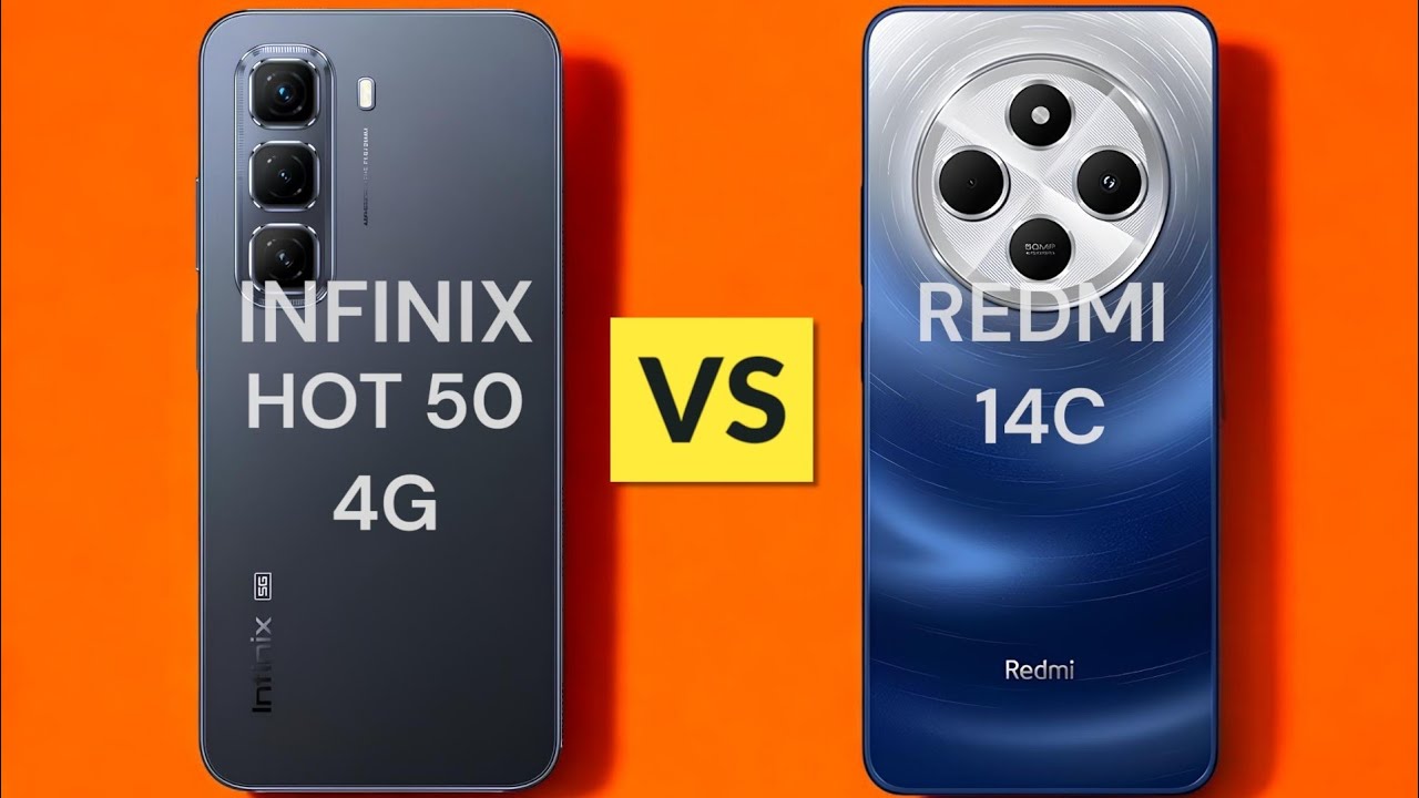 Infinix Hot 50 Vs Redmi 14C Full Comparison Review 🔥 - YouTube